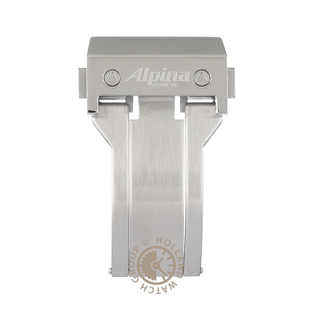 Alpina BUAL-5AERUBBERBLK-SS Buckle • hollandwatchgroup.com
