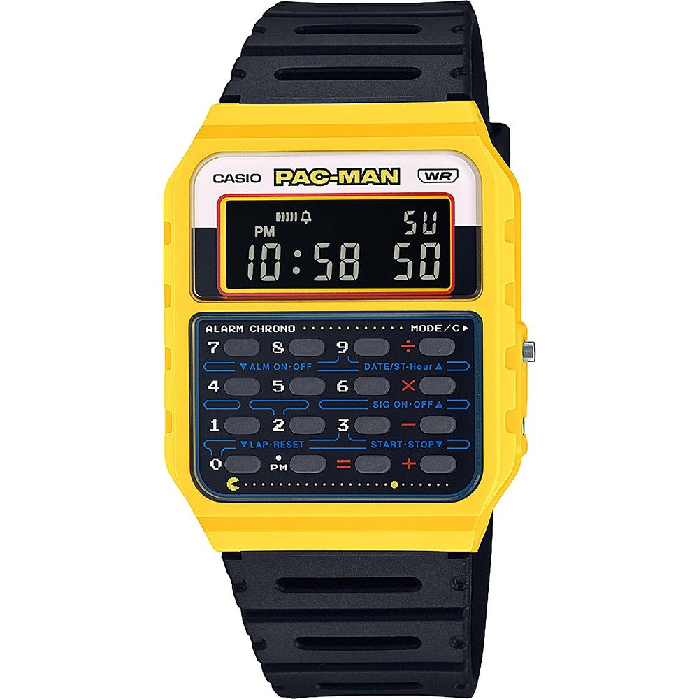 Casio Vintage CA-53WPC-1B CASIO x PAC-MAN Watch • EAN: 4549526395338 ...