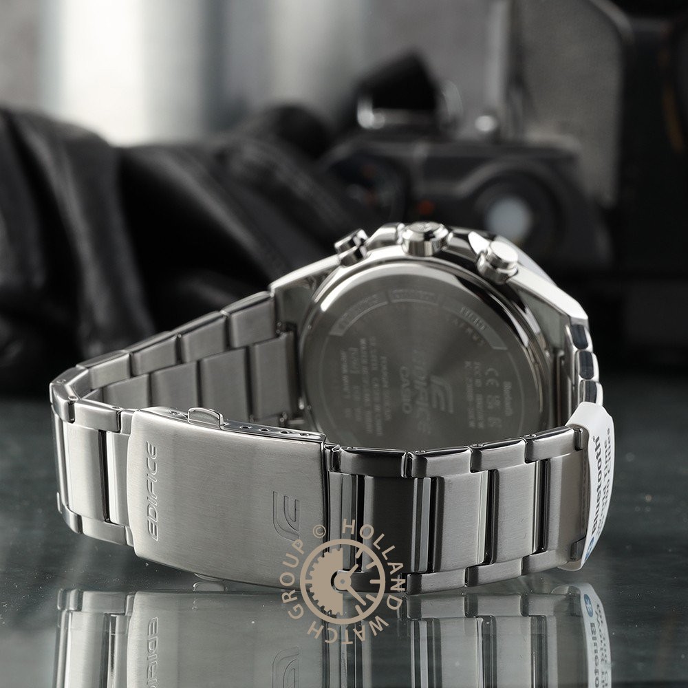 Casio Edifice Bluetooth ECB-950DB-1AEF Solar LCD Watch • EAN: 4549526346095 • hollandwatchgroup.com