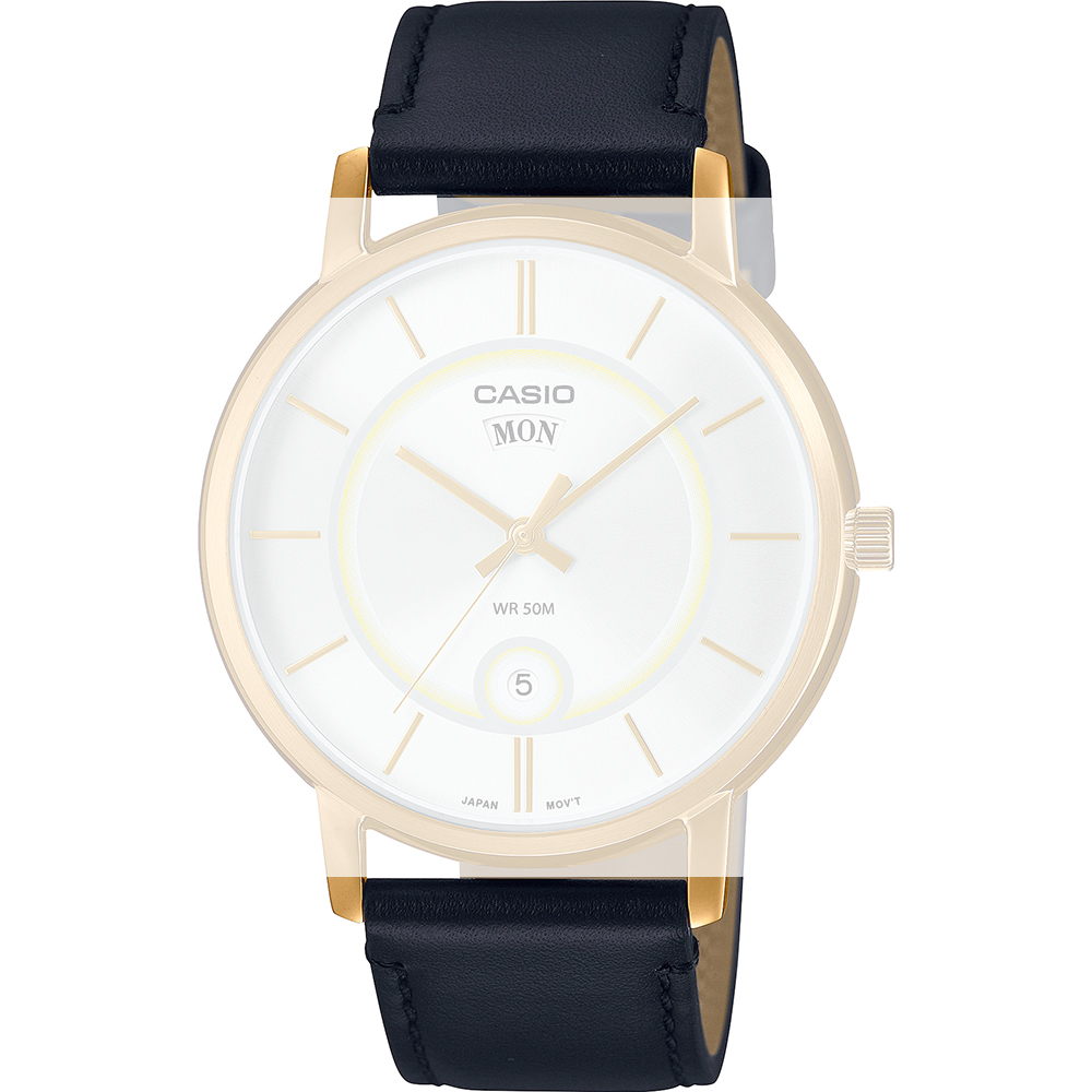 Casio 10642913 Minimalist Analog Day-Date Strap • Official dealer ...