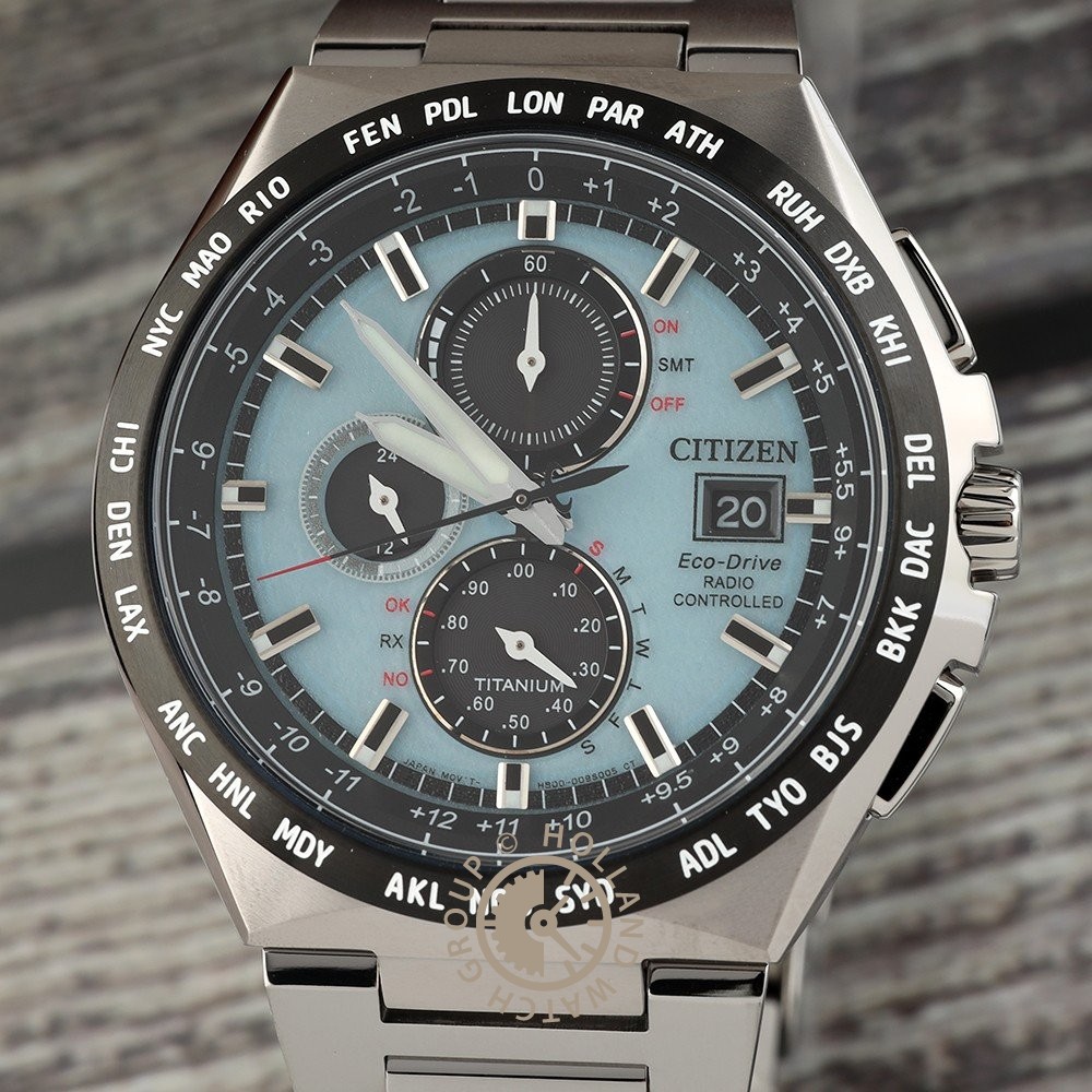 Citizen Super Titanium AT8238-84M Radio Controlled Watch • EAN ...