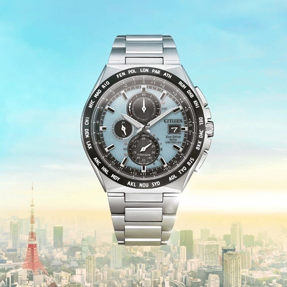 Citizen Super Titanium AT8238-84M Radio Controlled Watch • EAN ...