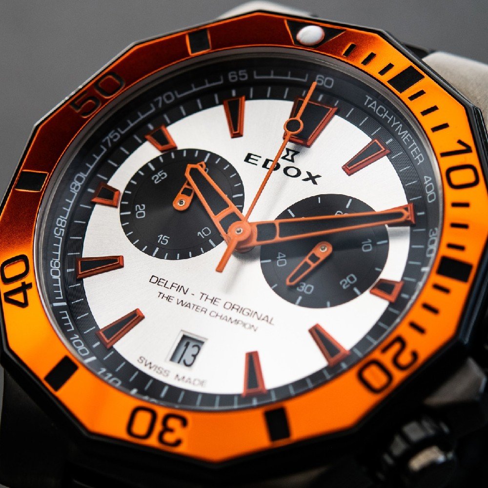 Edox Delfin 10112-37GNOCA-ANO Delfin The Original Watch • EAN ...