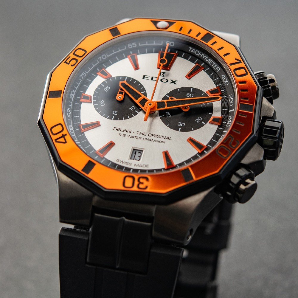 Edox Delfin 10112-37GNOCA-ANO Delfin The Original Watch • EAN ...