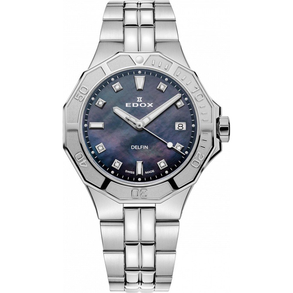 Edox Delfin 53020-3M-NADN Watch • EAN: 7640428081958 ...