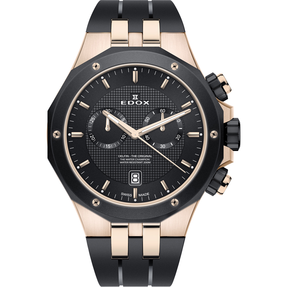 Edox 10110-357RNCA-NIR Delfin Watch • EAN: 7640161379299 • hollandwatchgroup.com