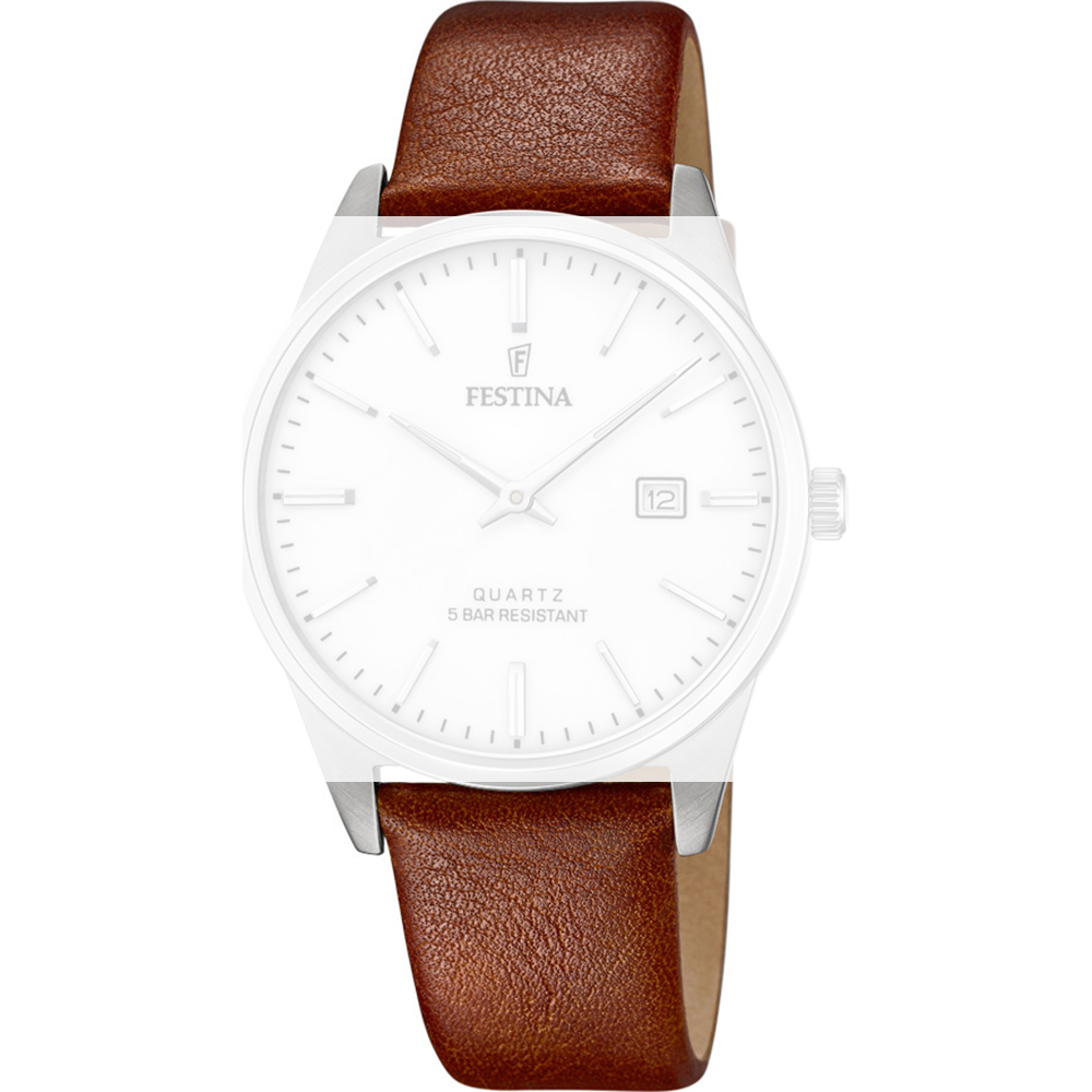 Festina Straps BC11000 Classici leer Strap • Official dealer ...