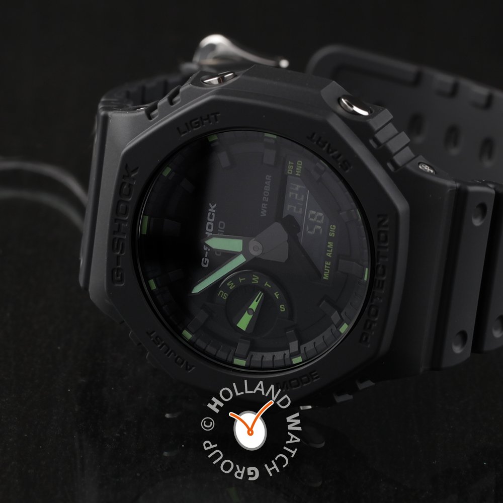 G-Shock Classic Style GA-2100-1A3ER Neon Accent Watch • EAN ...