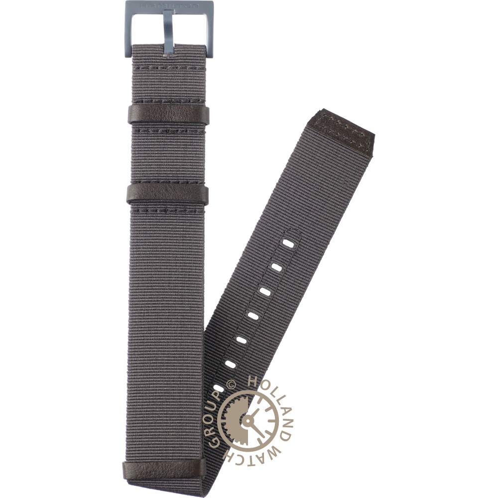Hamilton Straps H694.804.101 Khaki Pilot Strap • Official dealer ...