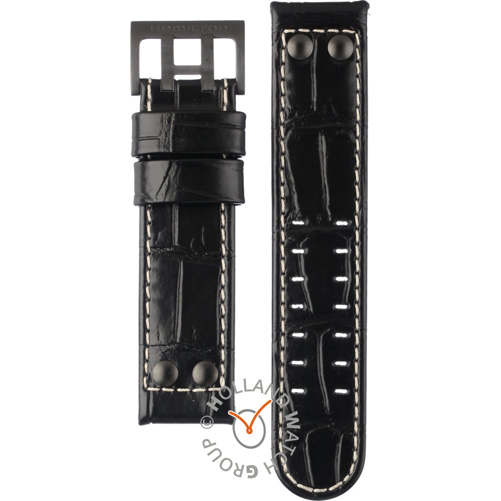 Hamilton Straps H690.647.100 Khaki Pilot Strap • Official dealer ...