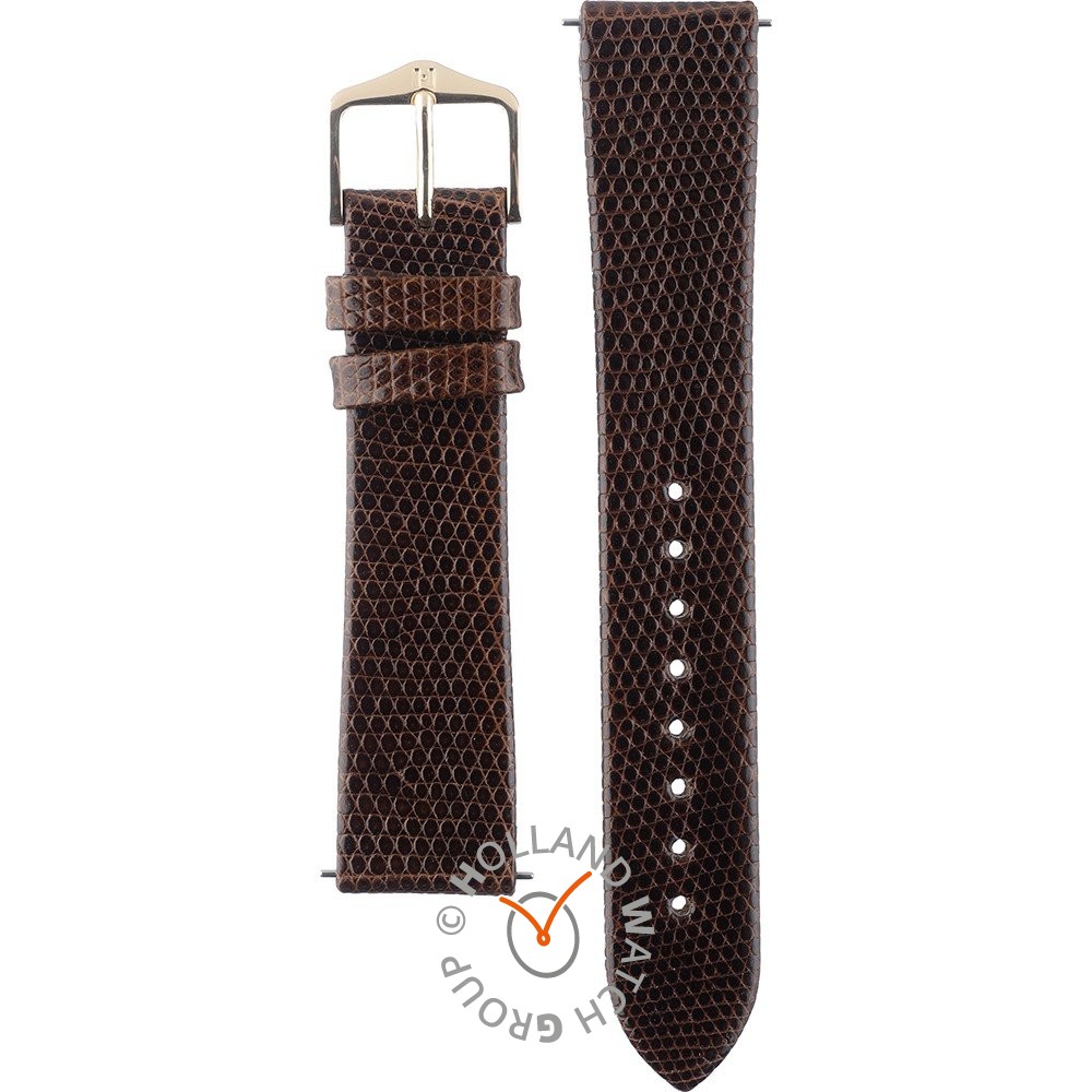 Hirsch 01766110-1-18 Lizard Strap • Official dealer • hollandwatchgroup.com