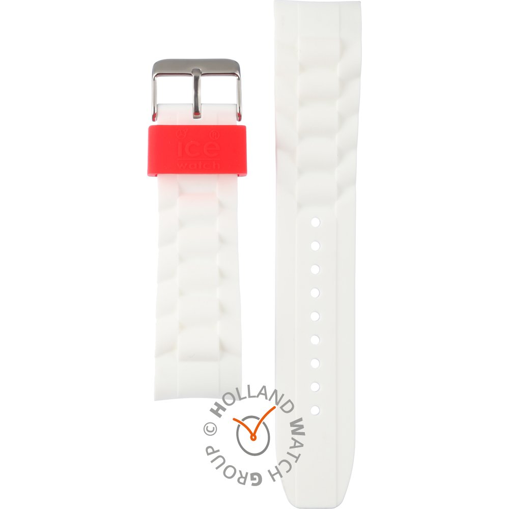 Ice-Watch Straps 004969 SI.WD.B.S.11 ICE White Strap • Official dealer ...