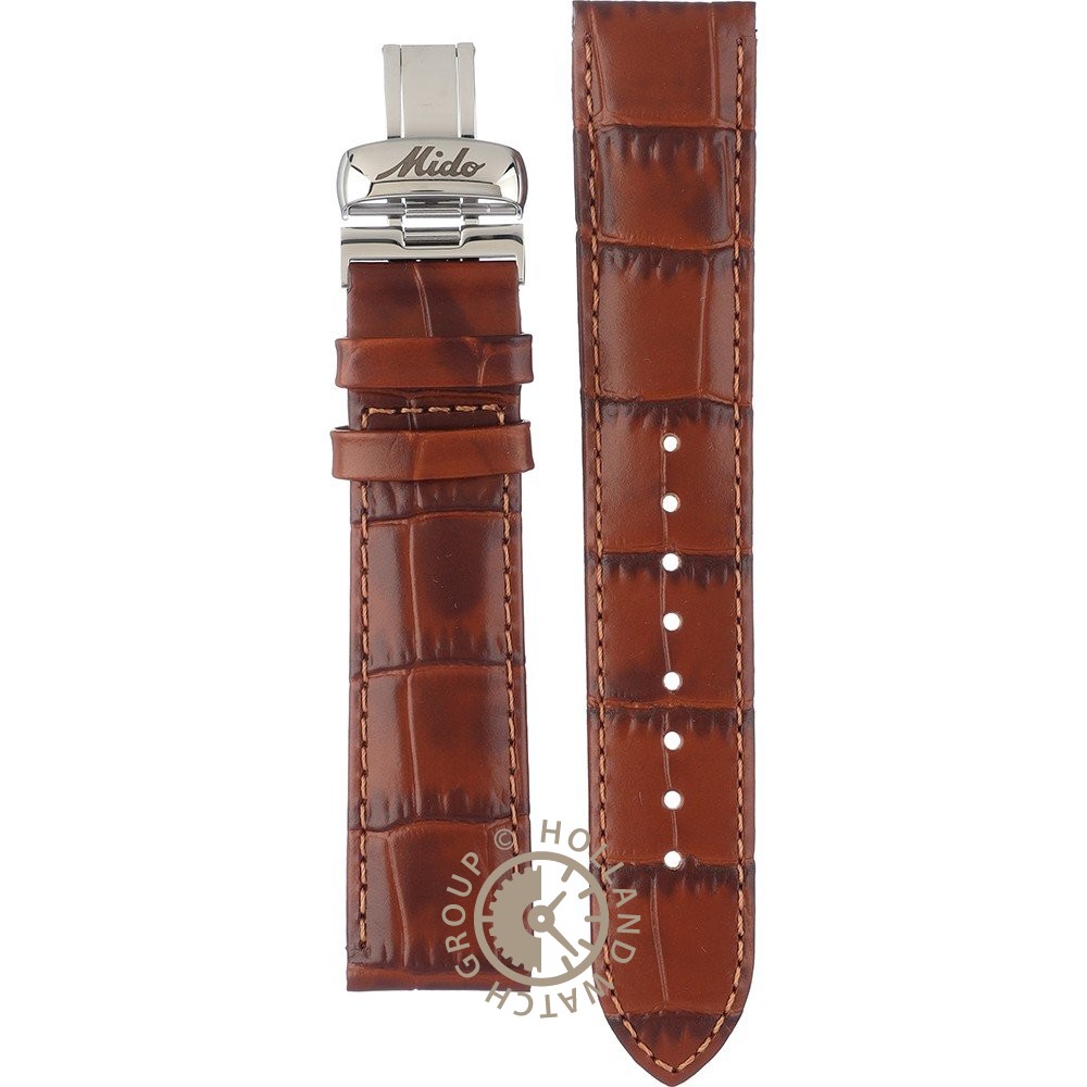 Mido M600006103 Baroncelli Strap • Official dealer • hollandwatchgroup.com