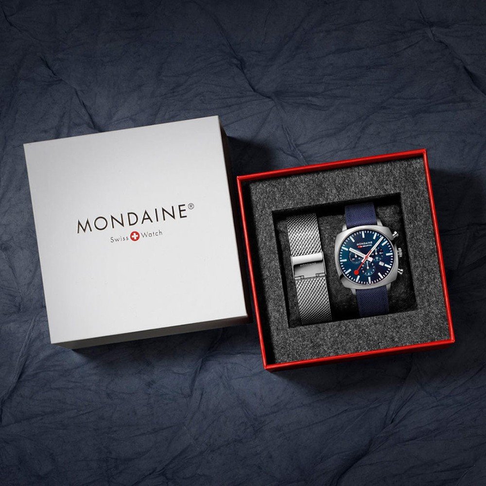 Mondaine Cushion MSL.41440.LD Grand Cushion Watch • EAN: 7611382639677 ...