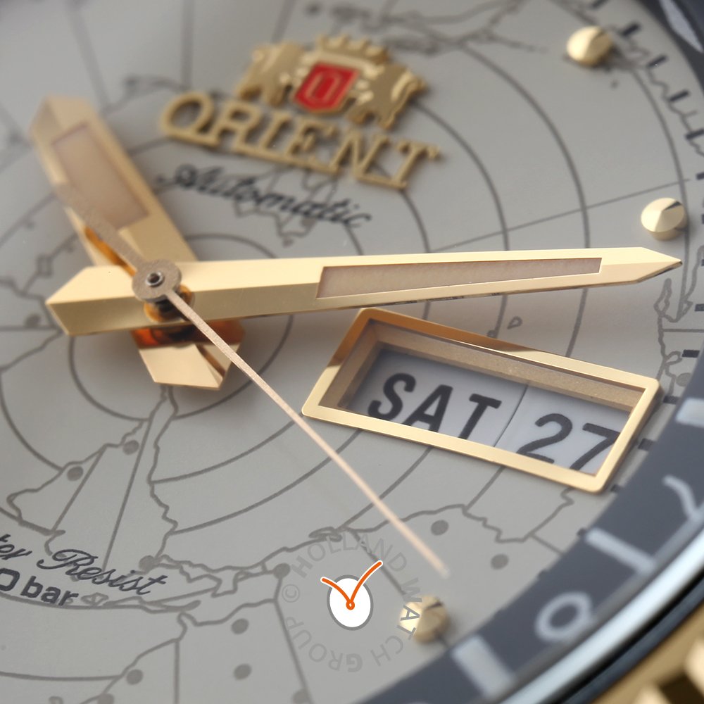 Orient Automatic RA-AA0E01S19B World Map Revival Watch • EAN ...