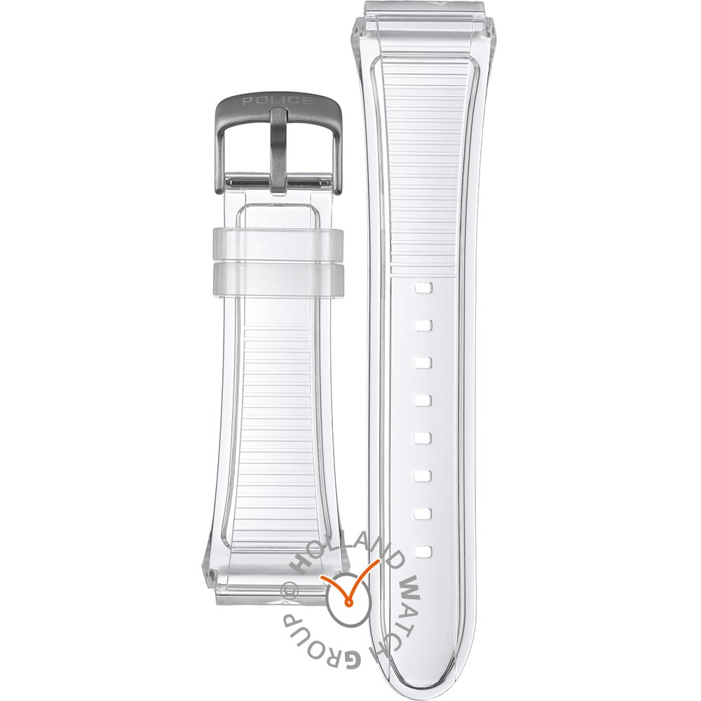 Police Straps 03-15924JPCL/48AP Translucent Strap • Official dealer ...