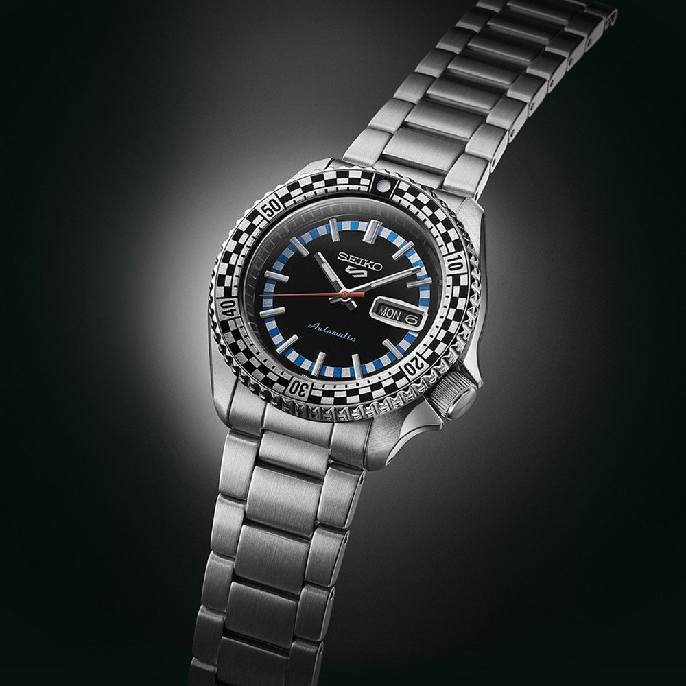 Seiko 5 Sports SRPK67K1 Seiko 5 Sports ‘Checkered Flag’ Watch • EAN ...