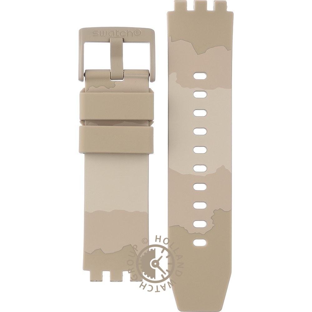 Swatch Plastic - BigBold - SB0/SO27/SO29 ASB03C101 Desert Strap ...