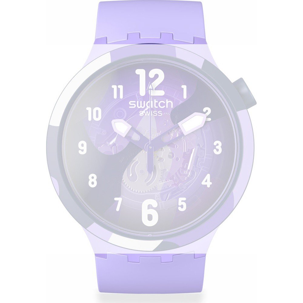 Swatch Plastic - BigBold - SB0/SO27/SO29 ASB05V101 Look right trough ...