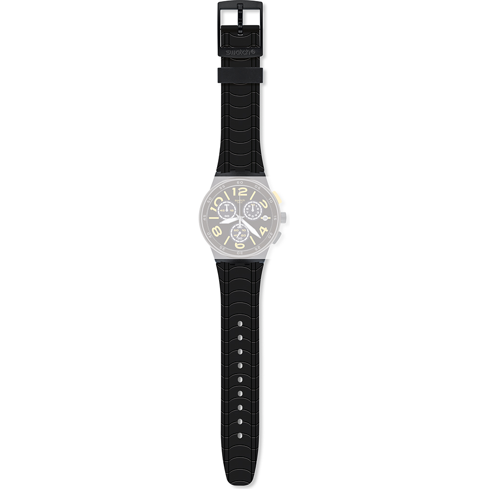Swatch Plastic - New Chrono - SUS ASUSB412 SUSB412 Pneumatic Strap ...