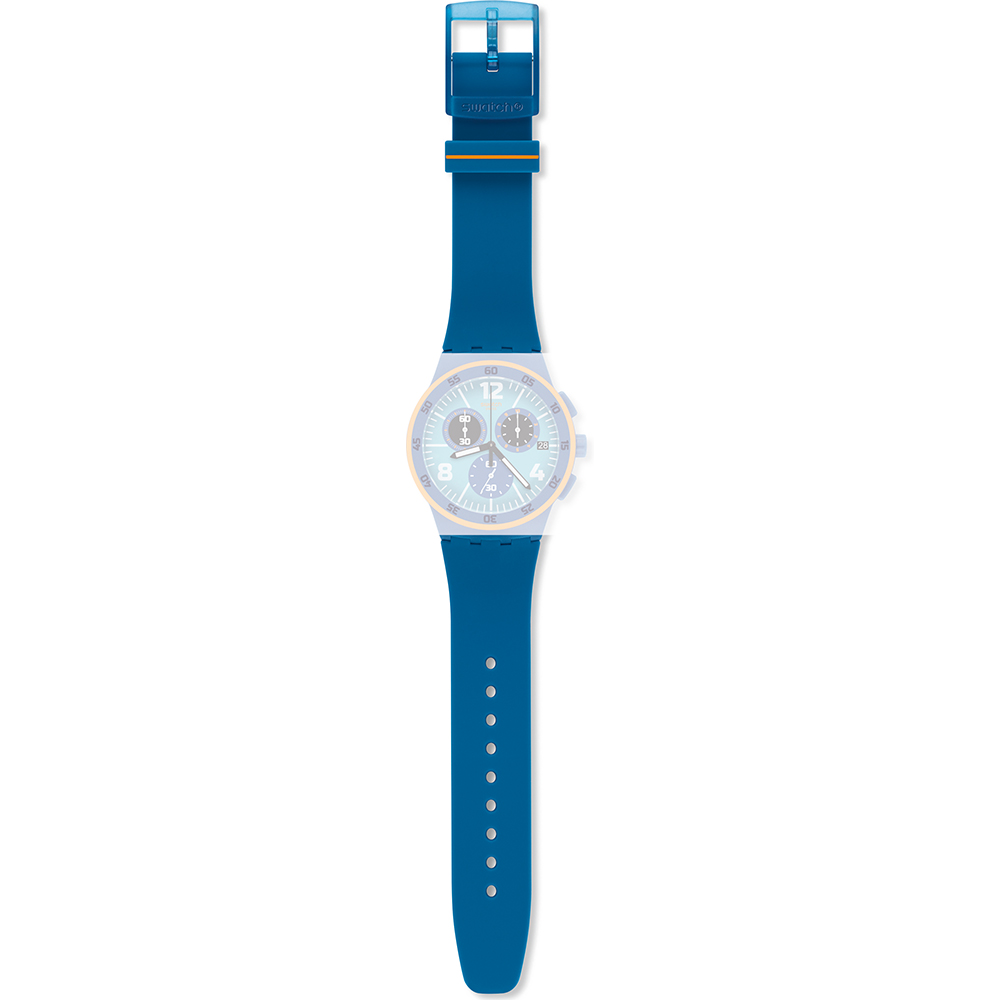 Swatch Plastic - New Chrono ASUSN413 SUSN413 Capanno Strap • Official ...