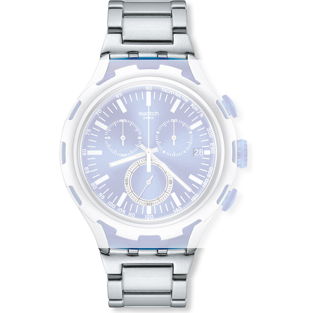 Swatch Mixed Materials - XLite Chrono - YY AYYS4001AG YYS4001G Endless ...