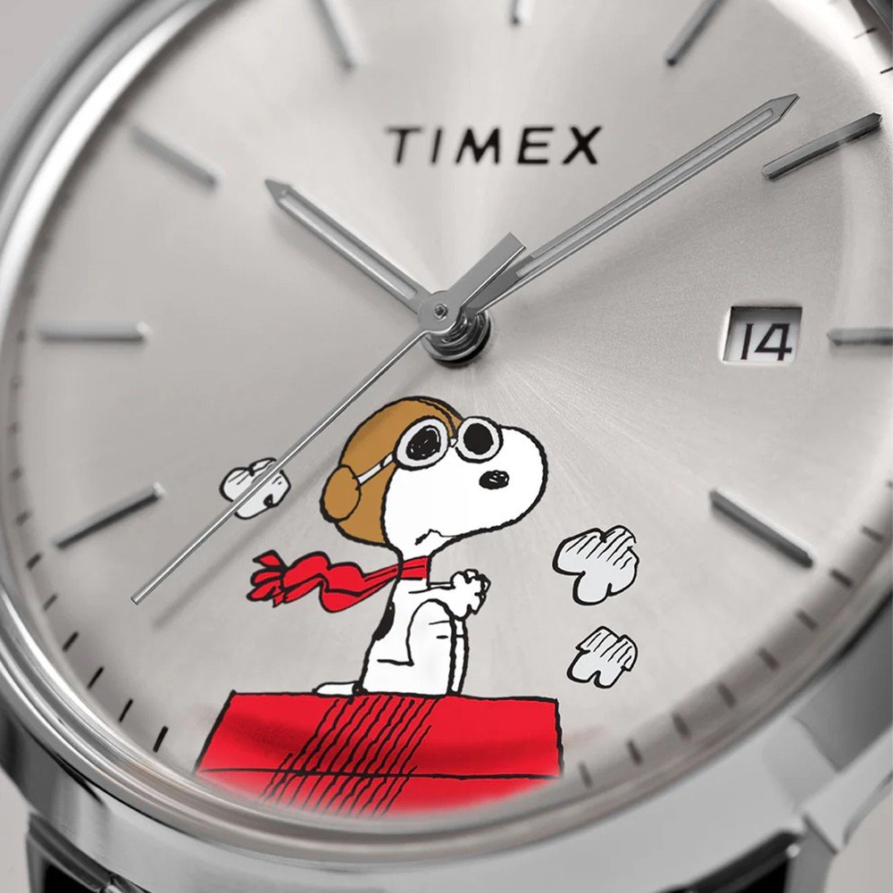 Timex X Peanuts TW2W49600 Timex x Peanuts - Snoopy Flying Ace Watch ...