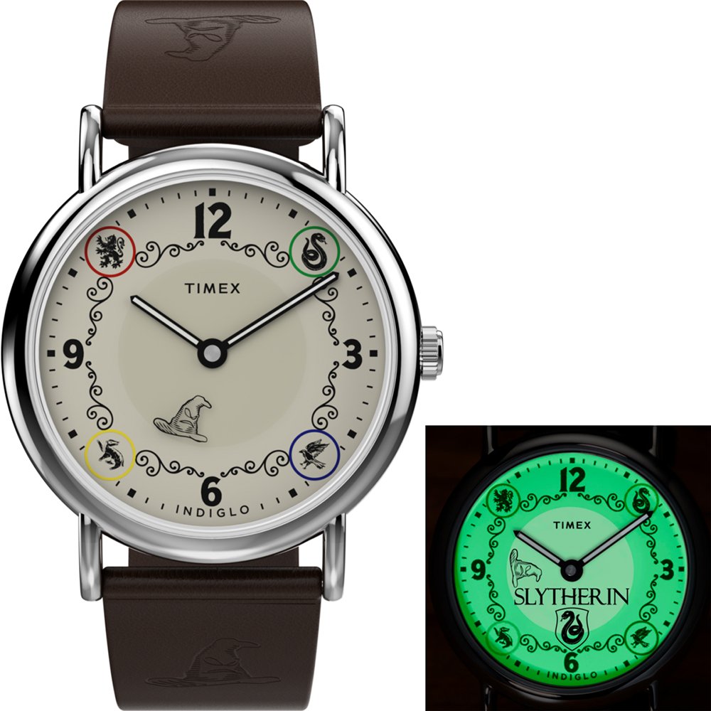 Timex Lab TW2Y76400 Harry Potter x Timex Weekender Slytherin House ...